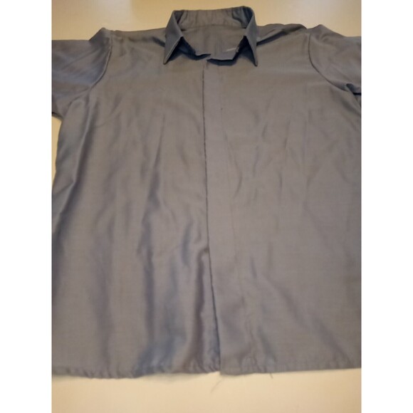 Shirts | Rare Vtg Todd Uniform Blue Snap Button Front Work Shirt 7s ...